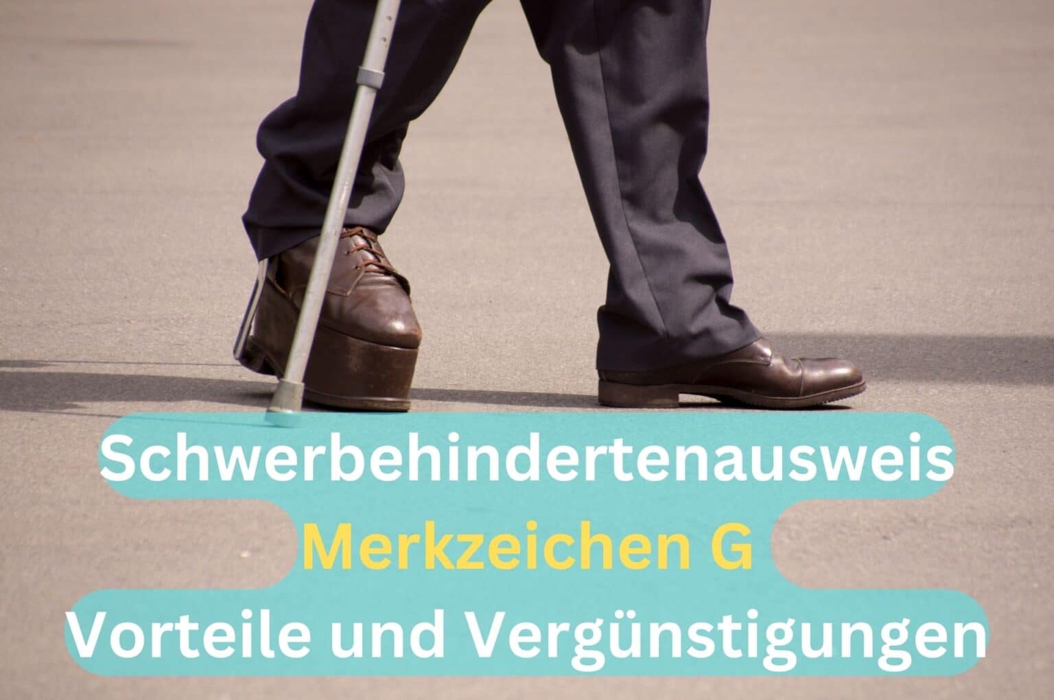 Schwerbehindertenausweis Merkzeichen G – Vorteile und Geld sparen