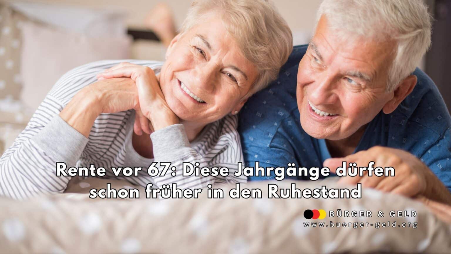 Rente mit 63, 64 oder 65? Diese Jahrgänge können früher Schluss machen
