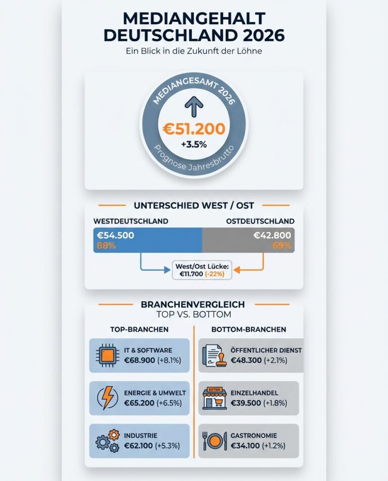 Gehälter 2026: Wo Deutschlands Löhne wirklich liegen – und warum 300 ...