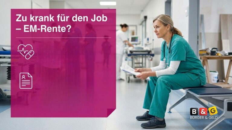 Krank im Beruf - Rentenkommission: EM Rente soll leichter zugänglich werden